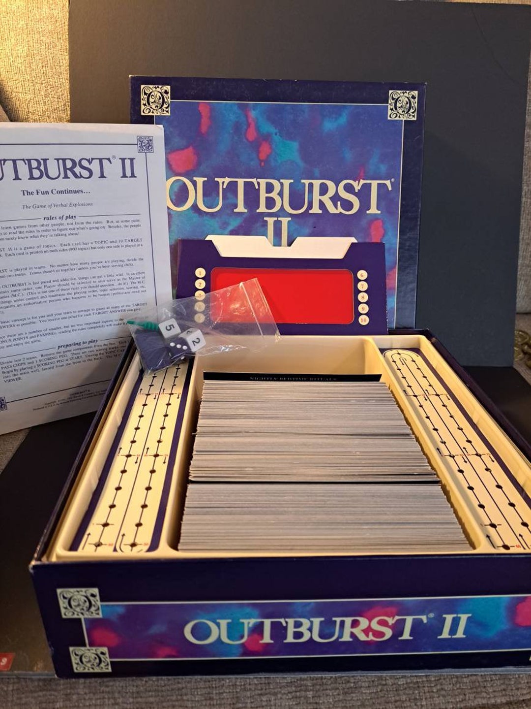 Vintage Outburst II Game - Etsy