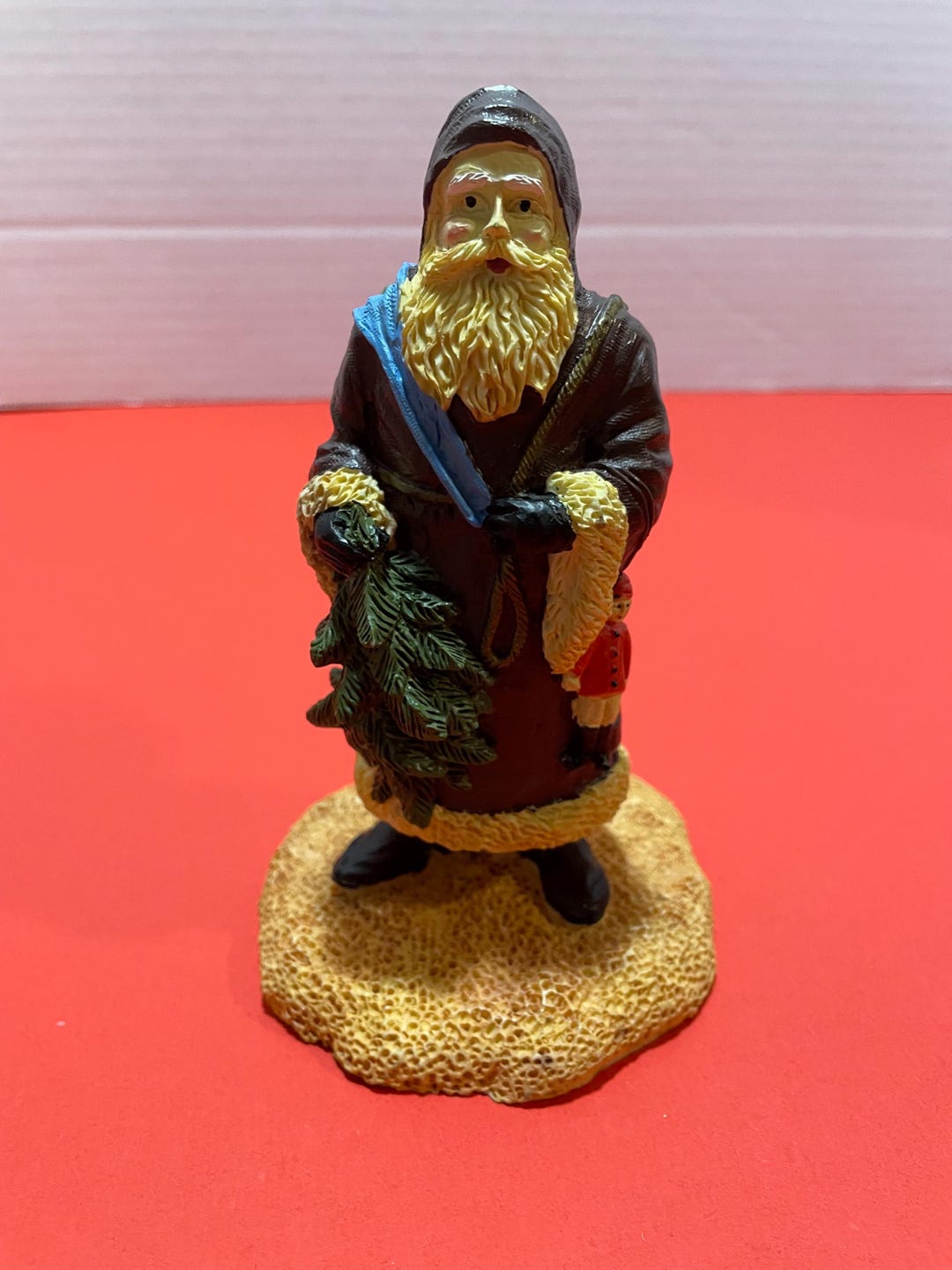 Resin Santa Figure - Etsy