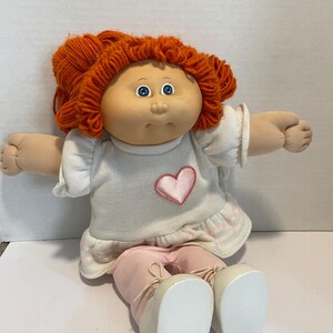Vintage Red Head Cabbage Patch Doll - Etsy