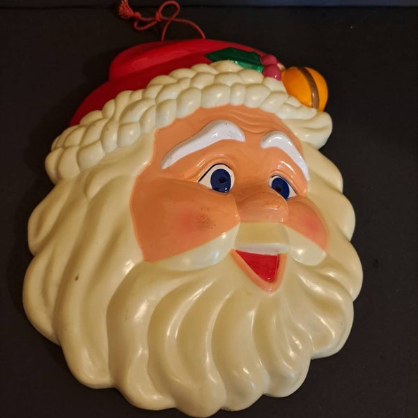 Plastic Santa Face - Etsy