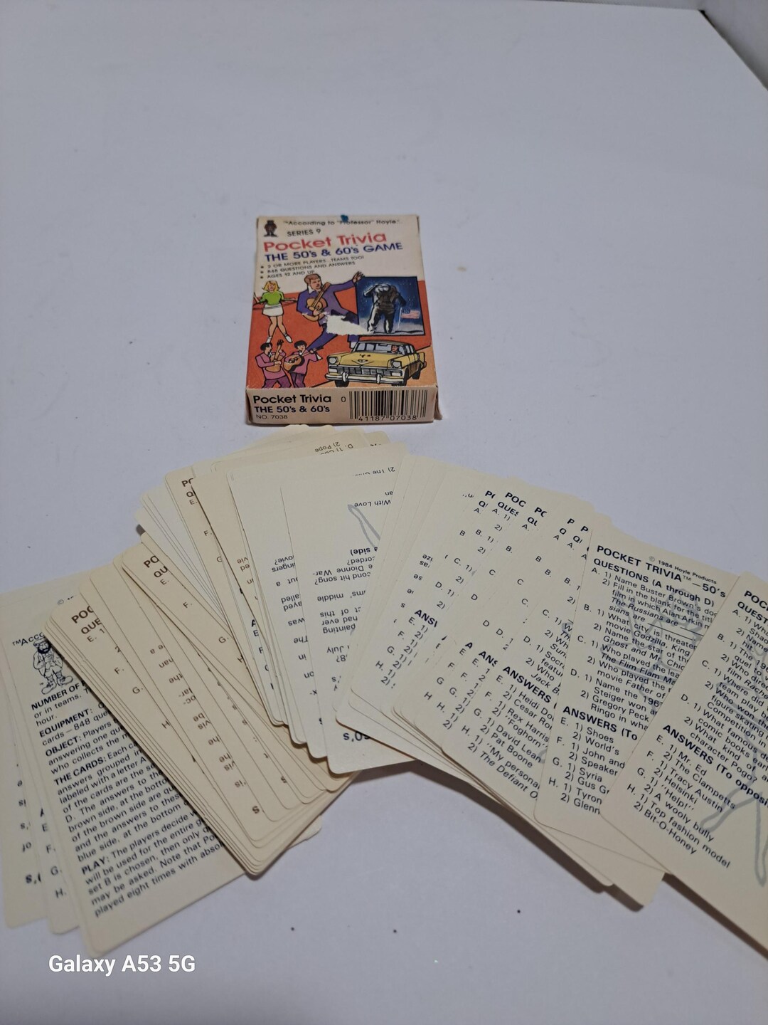 The 50s and 60s Trivia Card Game. - Etsy