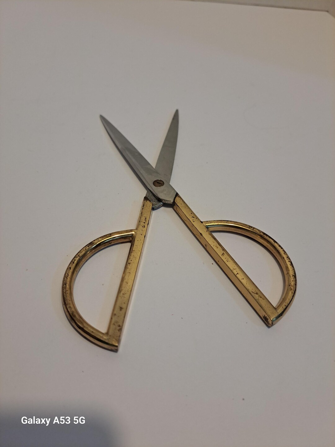 1950s Gold Handle Scissors - Etsy