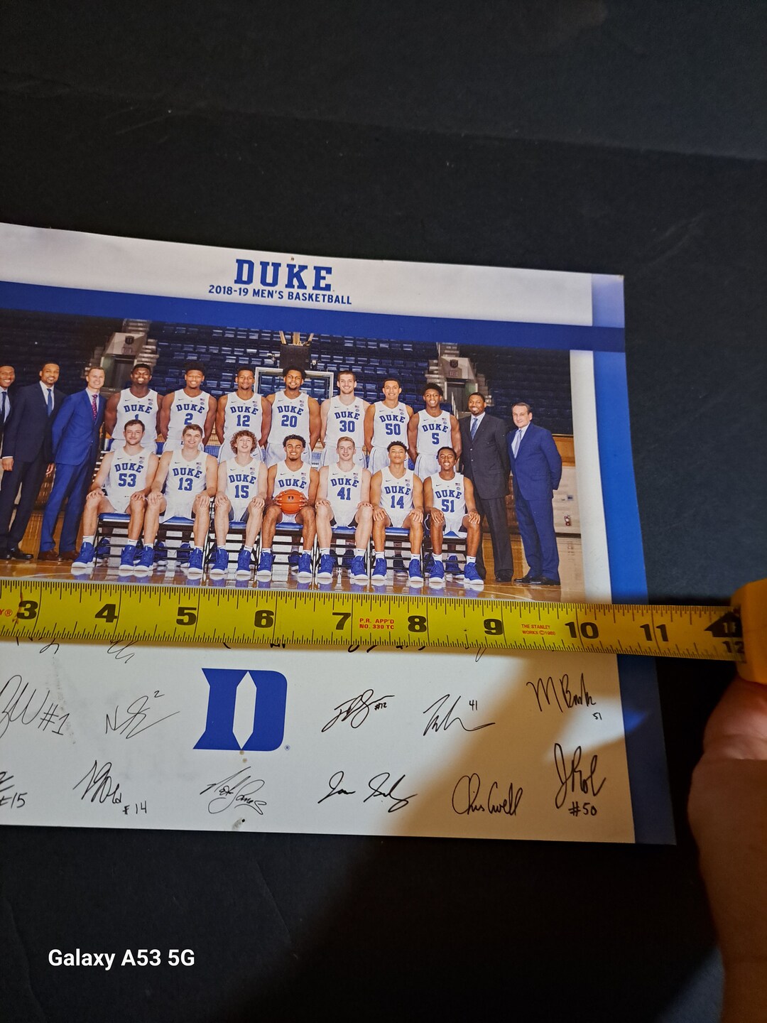 Duke Print 2018-19 Mens Basketball - Etsy