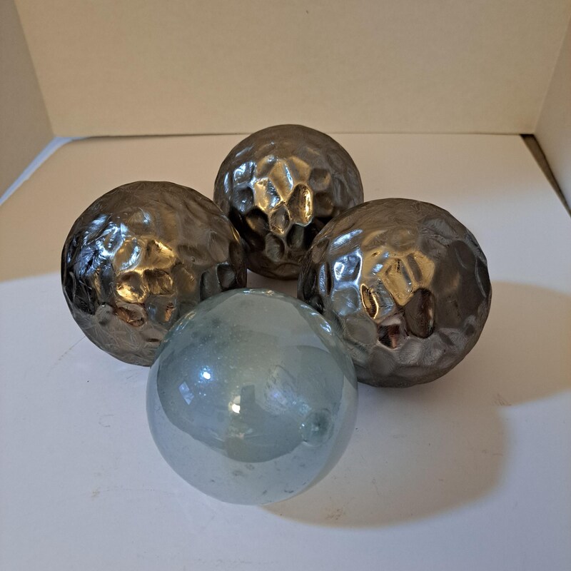 Decorative Glass Balls - Etsy