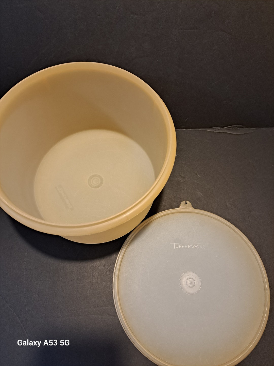 Vintage Tupperware Container - Etsy