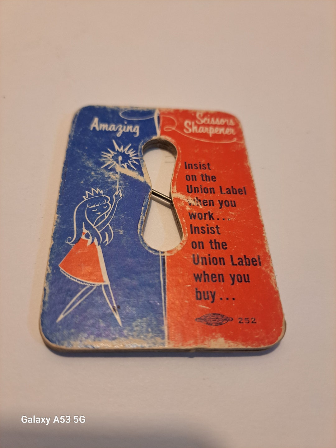 Vintage Scissors Sharpener - Etsy
