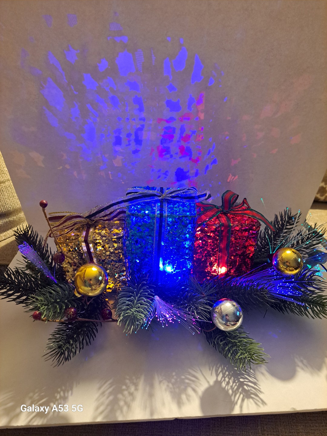 Light up Gift Box Centerpiece - Etsy