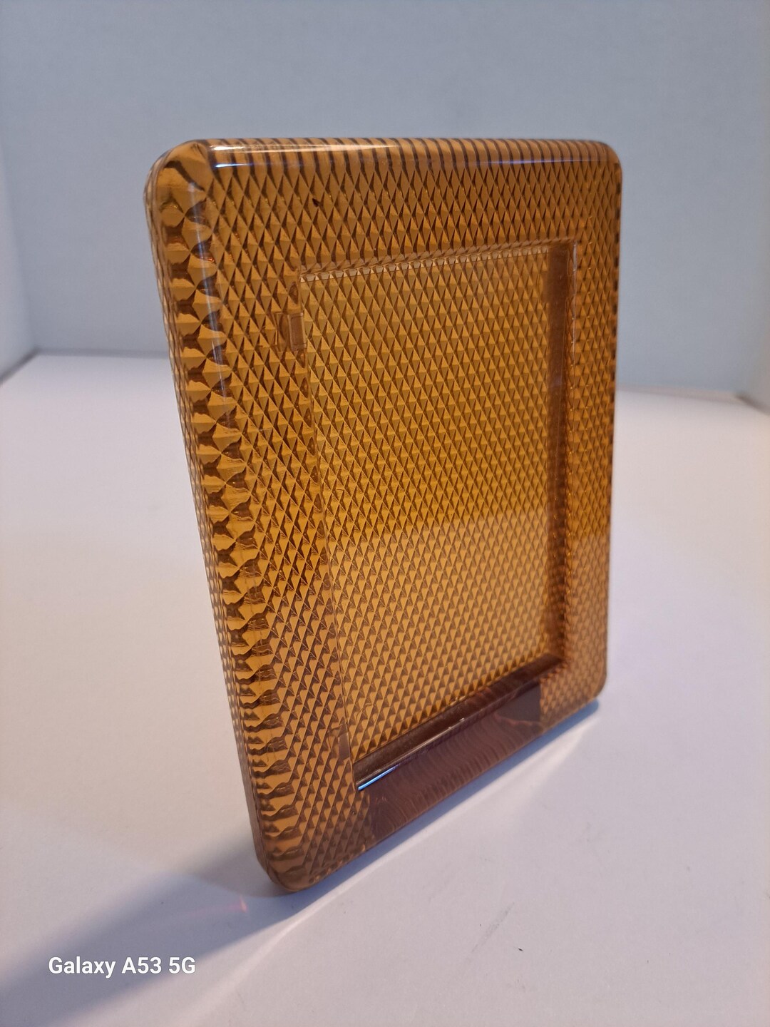 Vintage Amber Frame - Etsy