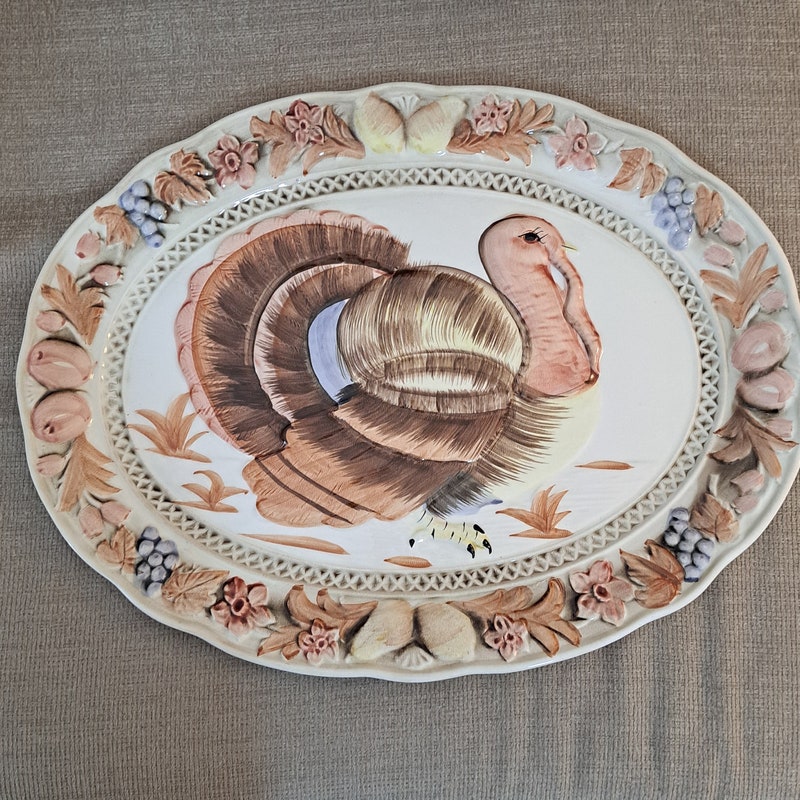 Turkey Platter - Etsy