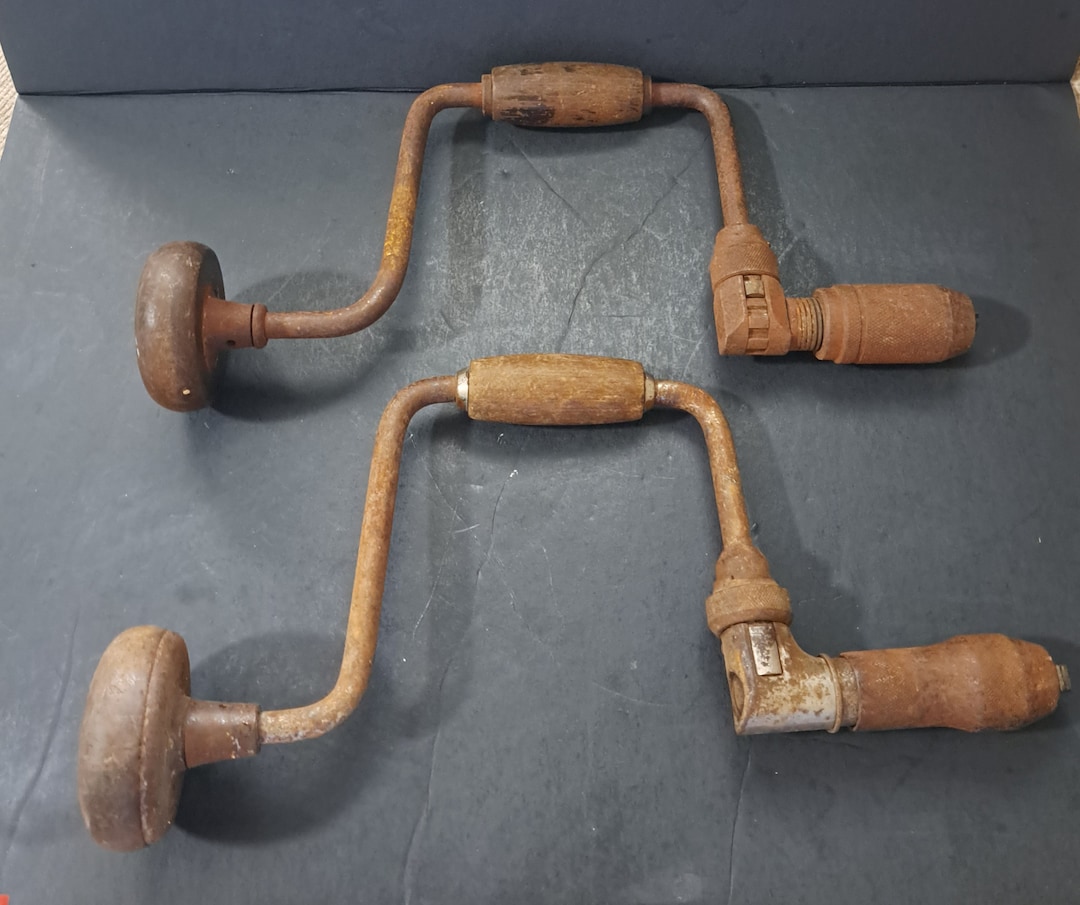 Vintage Hand Drill - Etsy