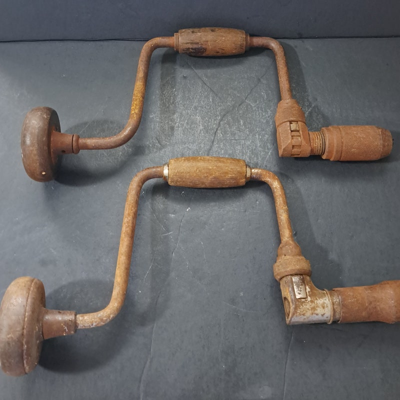 Vintage Hand Drill - Etsy
