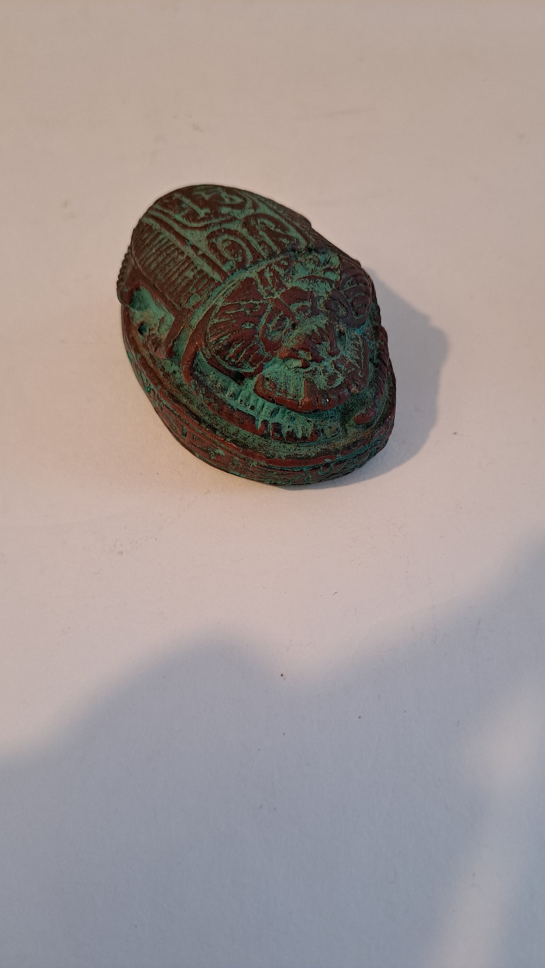 Egyptian Scarab Figure/paperweight - Etsy