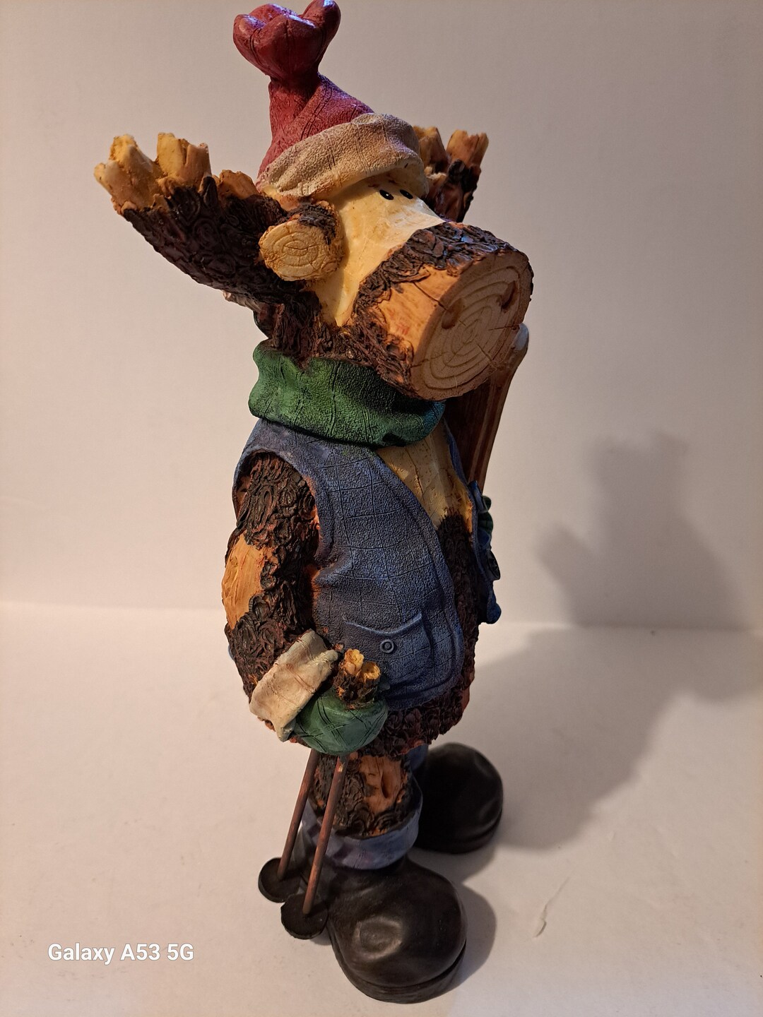 Resin Moose Skiing - Etsy