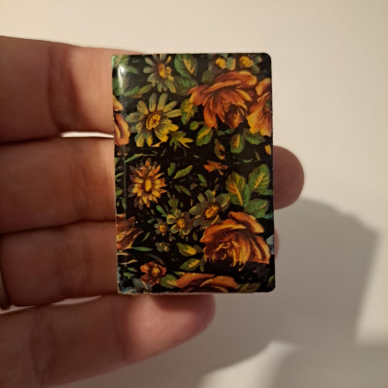 Book Cover Matchbox - Etsy