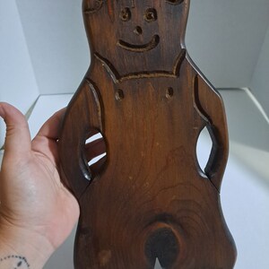 Wooden Gingerbread Man - Etsy