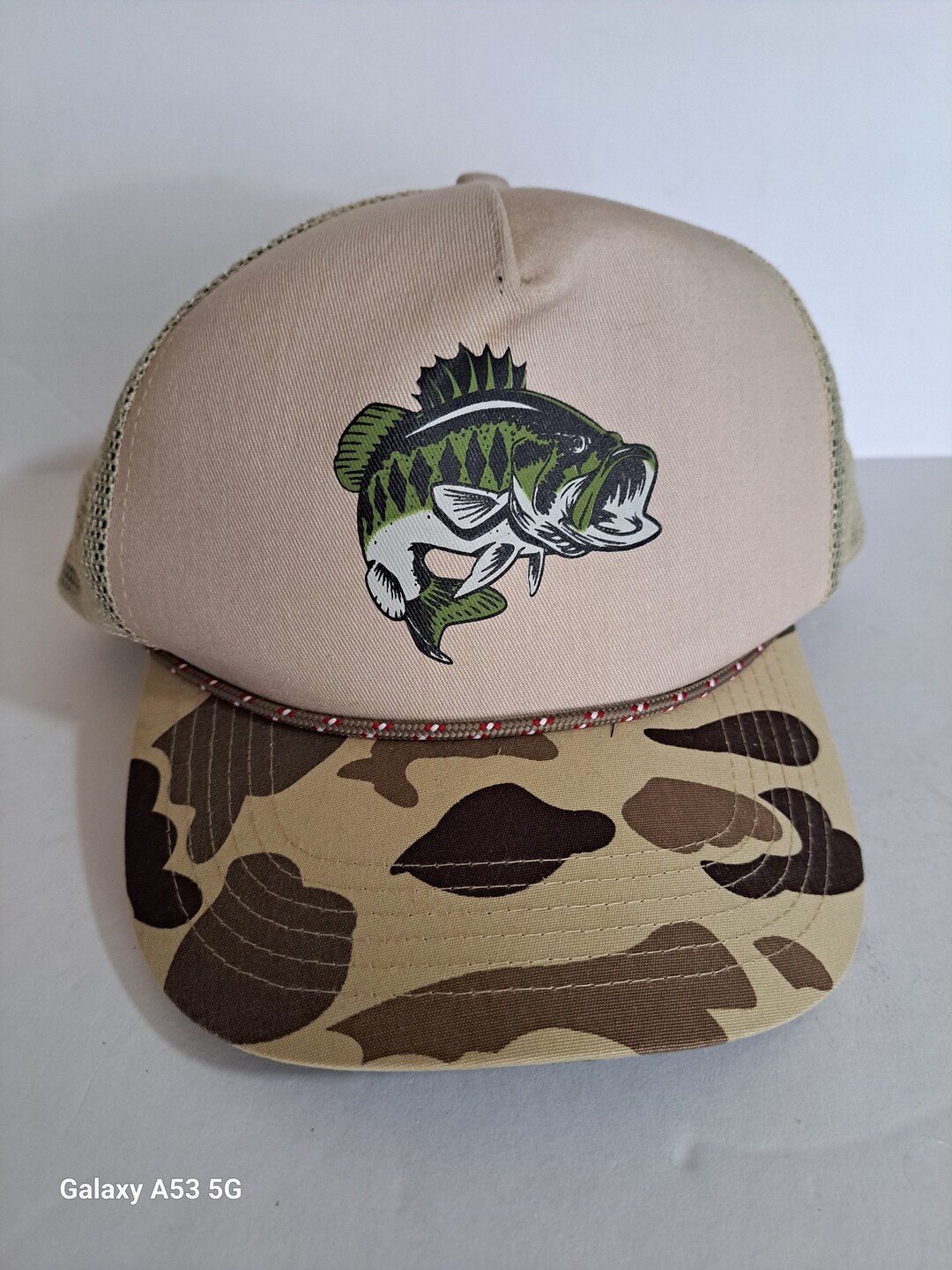 Camo Fish Cap - Etsy