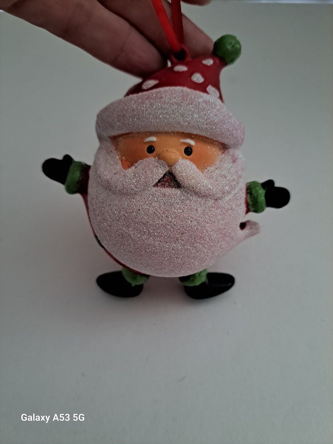 Fat Santa Ornament - Etsy