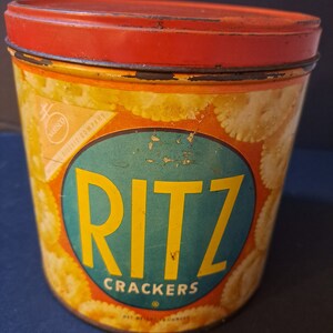 Vintage Cracker Tins - Etsy