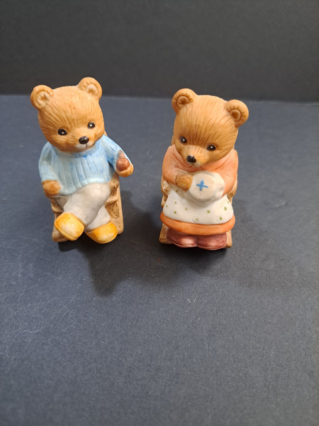 Homco Rocking Bears - Etsy