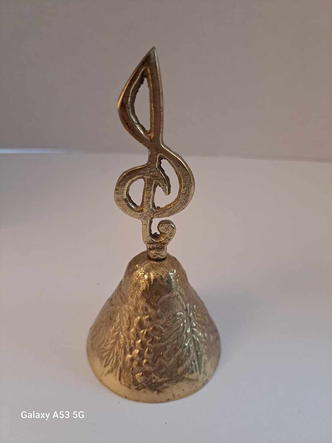 Musical Note Brass Bell - Etsy