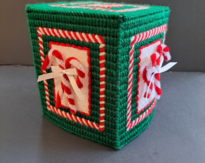 Christmas Tissue Box - Etsy