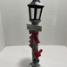 Cracker Barrel Lighted Cardinal Lamp Post - Etsy
