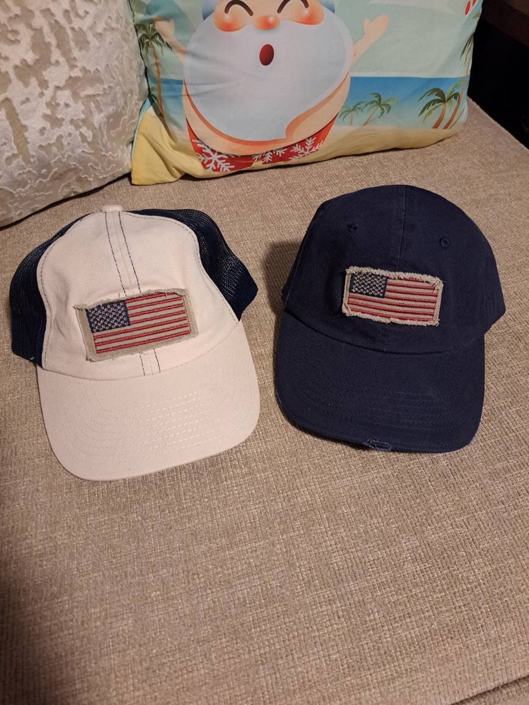 Flag Adjustable Caps - Etsy