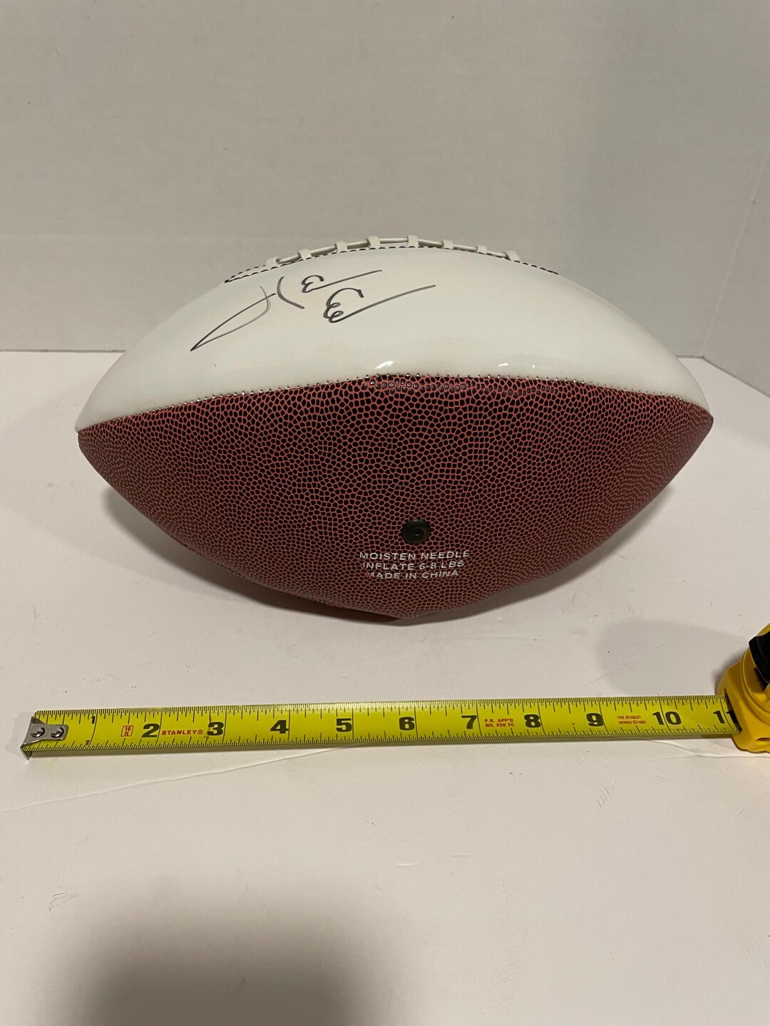 Deflated Herm Edward’s Signed Football. Signed at a Medical Conference ...