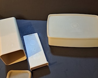 Vintage Tupperware Cheese Container - Etsy