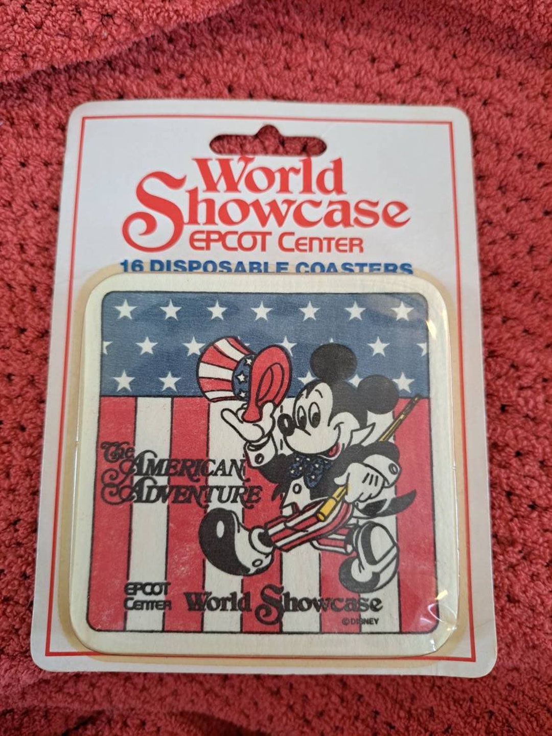 Vtg World Showcase Epcot Center Coasters - Etsy