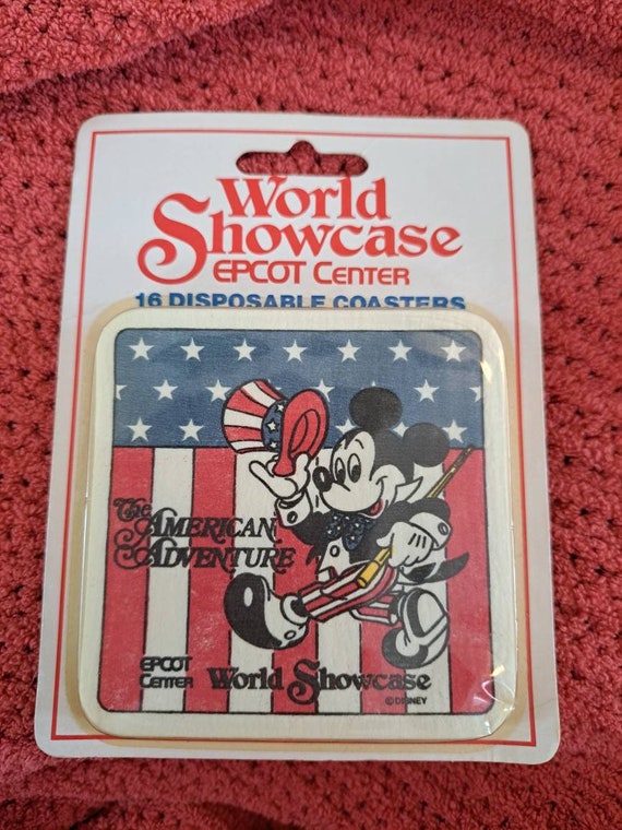 Vtg World Showcase Epcot Center Coasters - Etsy