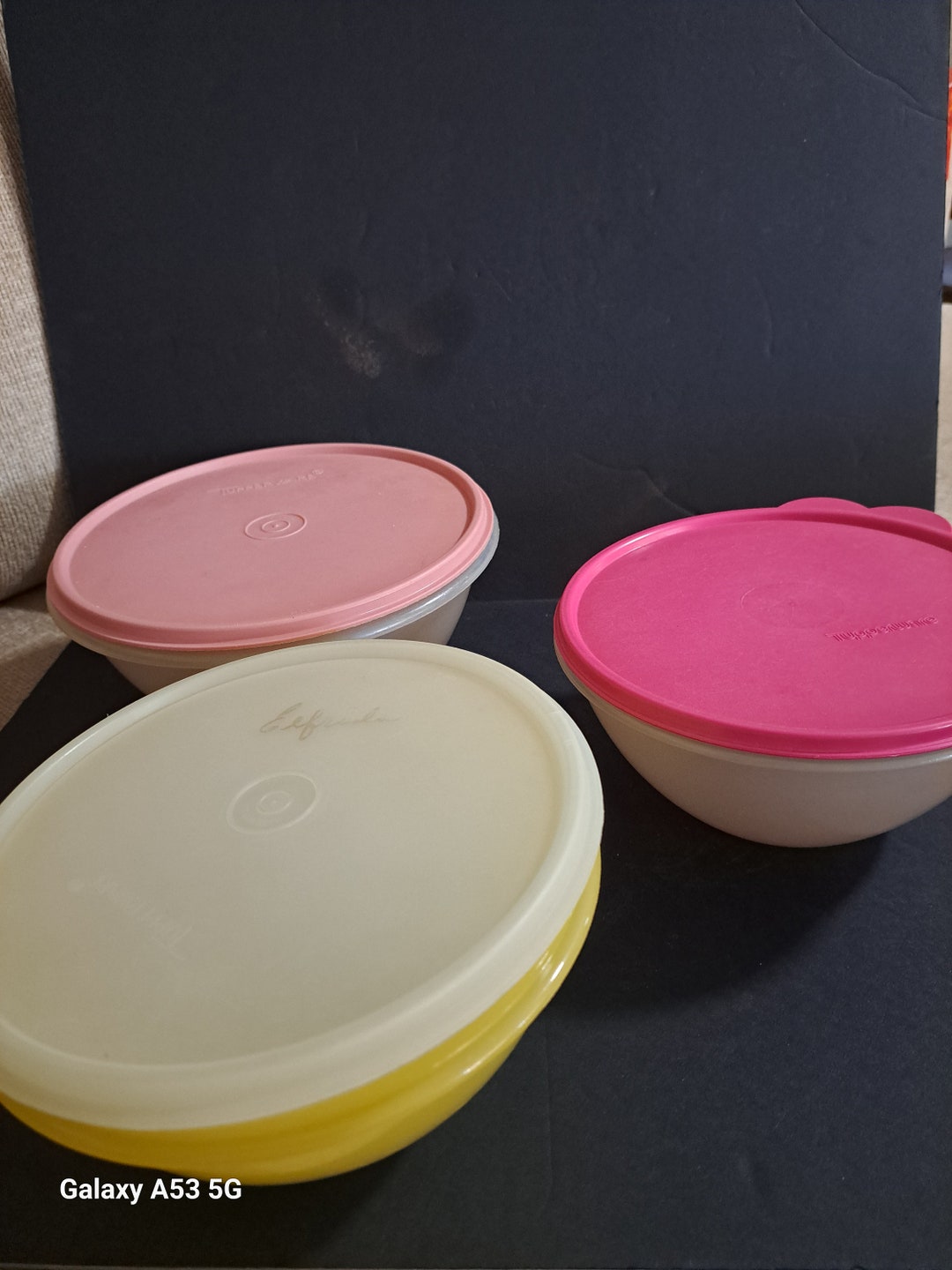 Vintage Tupperware Bowls - Etsy