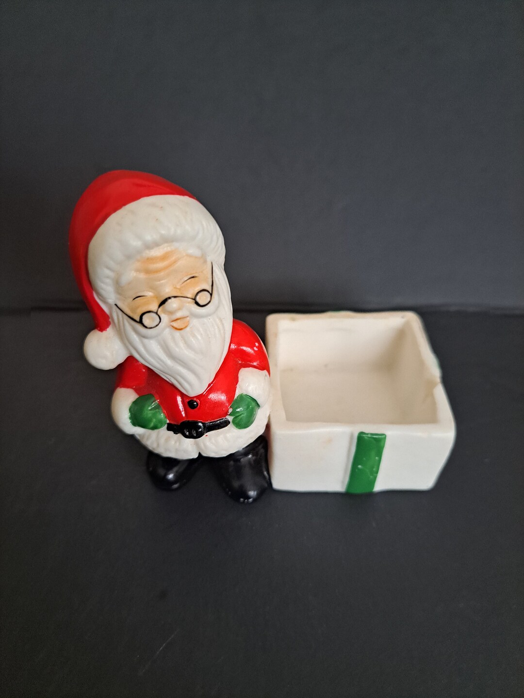 Santa Candle Holder - Etsy
