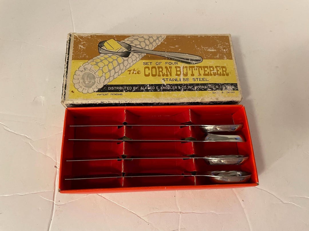 Corn Butterer, Set of 4 Stainless Steel - Etsy