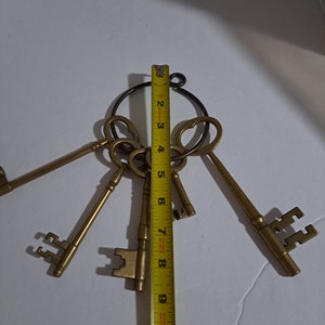 Jumbo 5pc Skeleton Key Set - Etsy