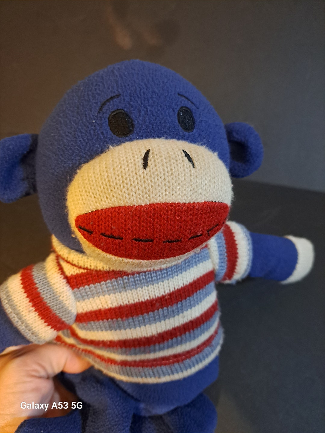 Vintage Dandee Sock Monkey - Etsy