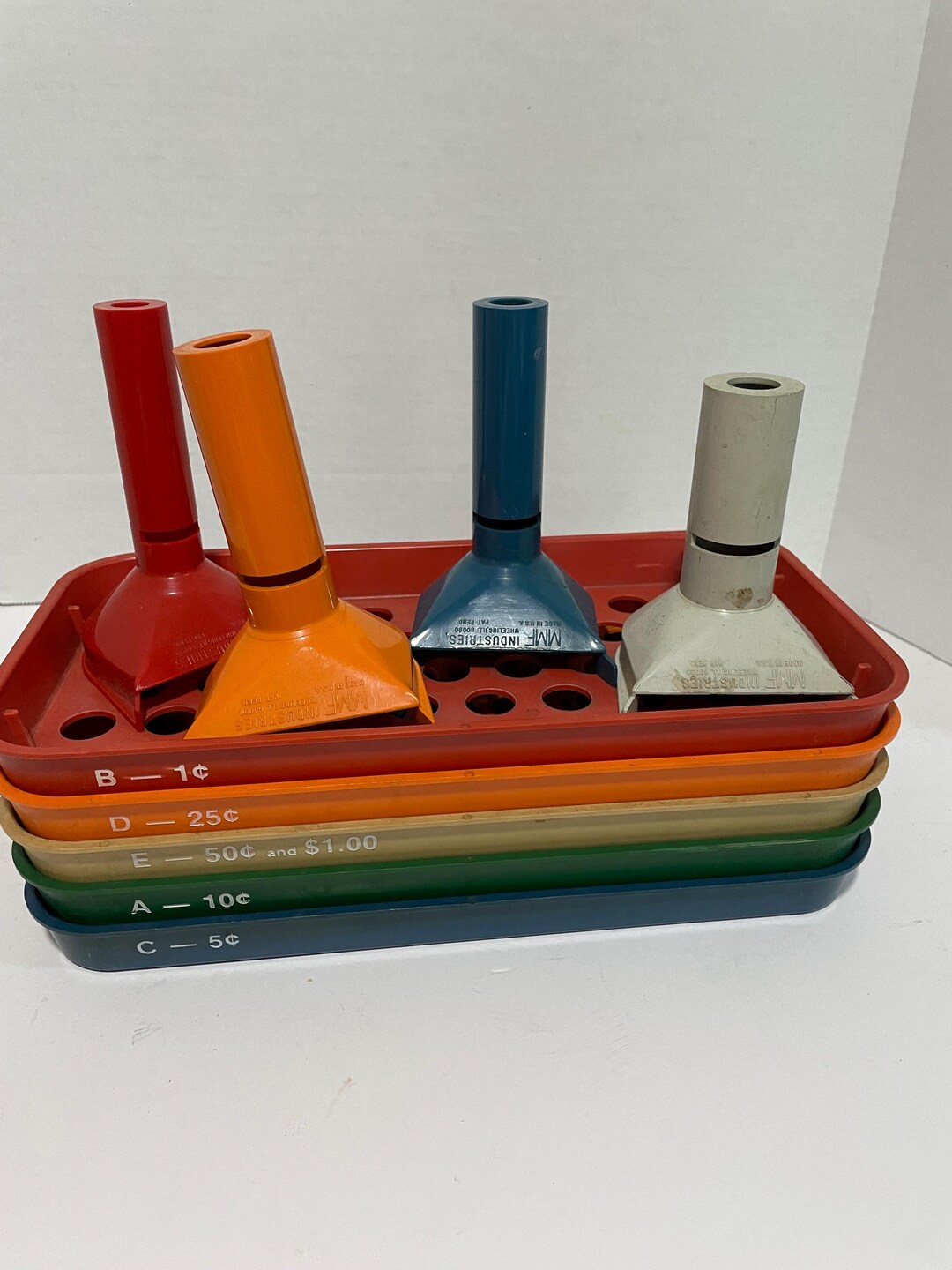 Vintage Change Sorting Tray and Coin Wrapper - Etsy