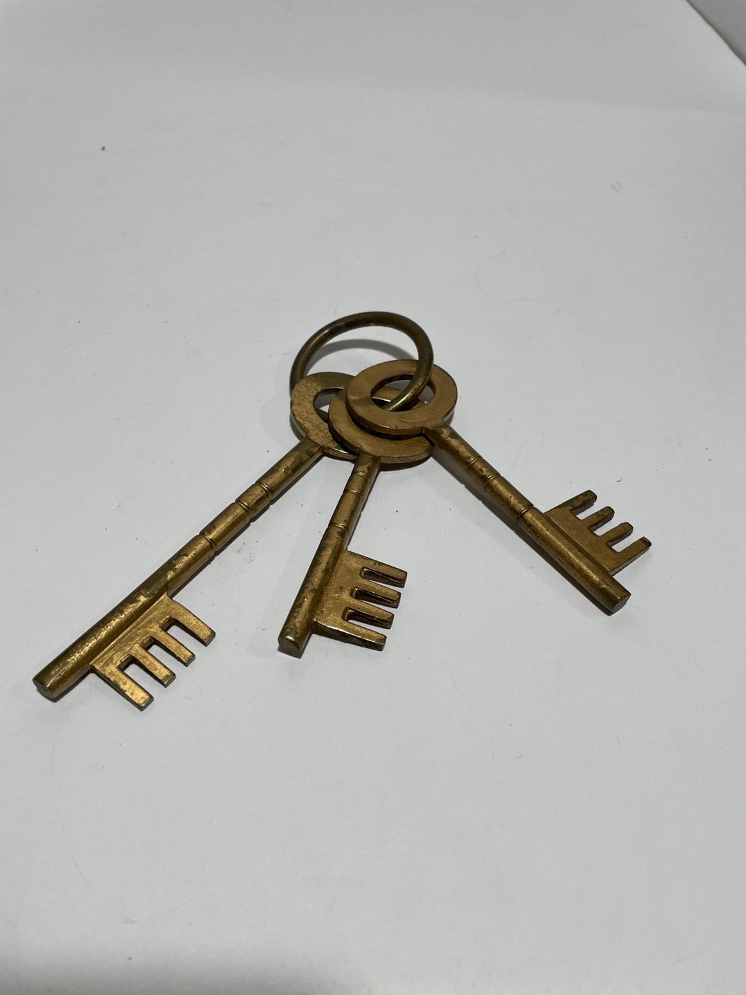 Vintage Skeleton Key Set - Etsy