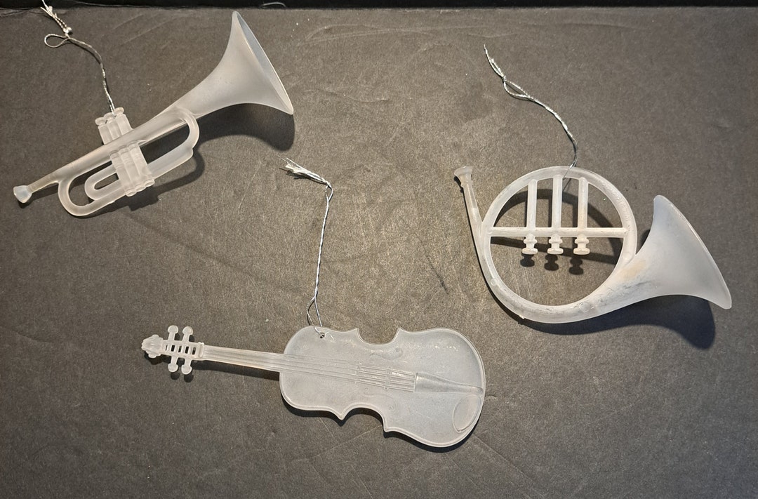 Musical Instrument Christmas Ornaments - Etsy