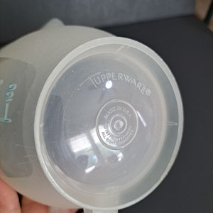 Vintage Tupperware Measuring Cup - Etsy