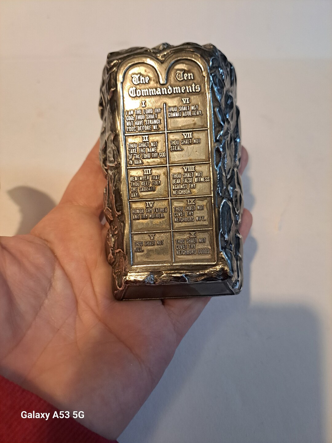 Ten Commandments Figure - Etsy