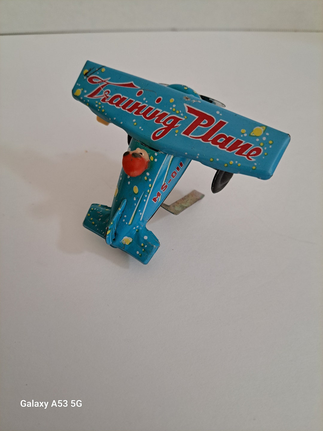 Wind up Tin Plane - Etsy
