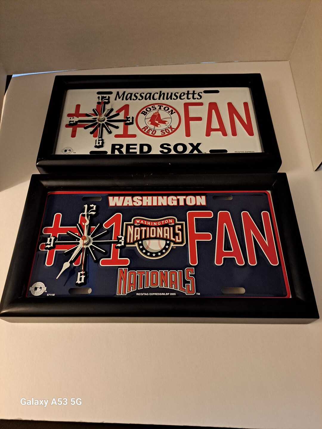 License Plate Clock - Etsy