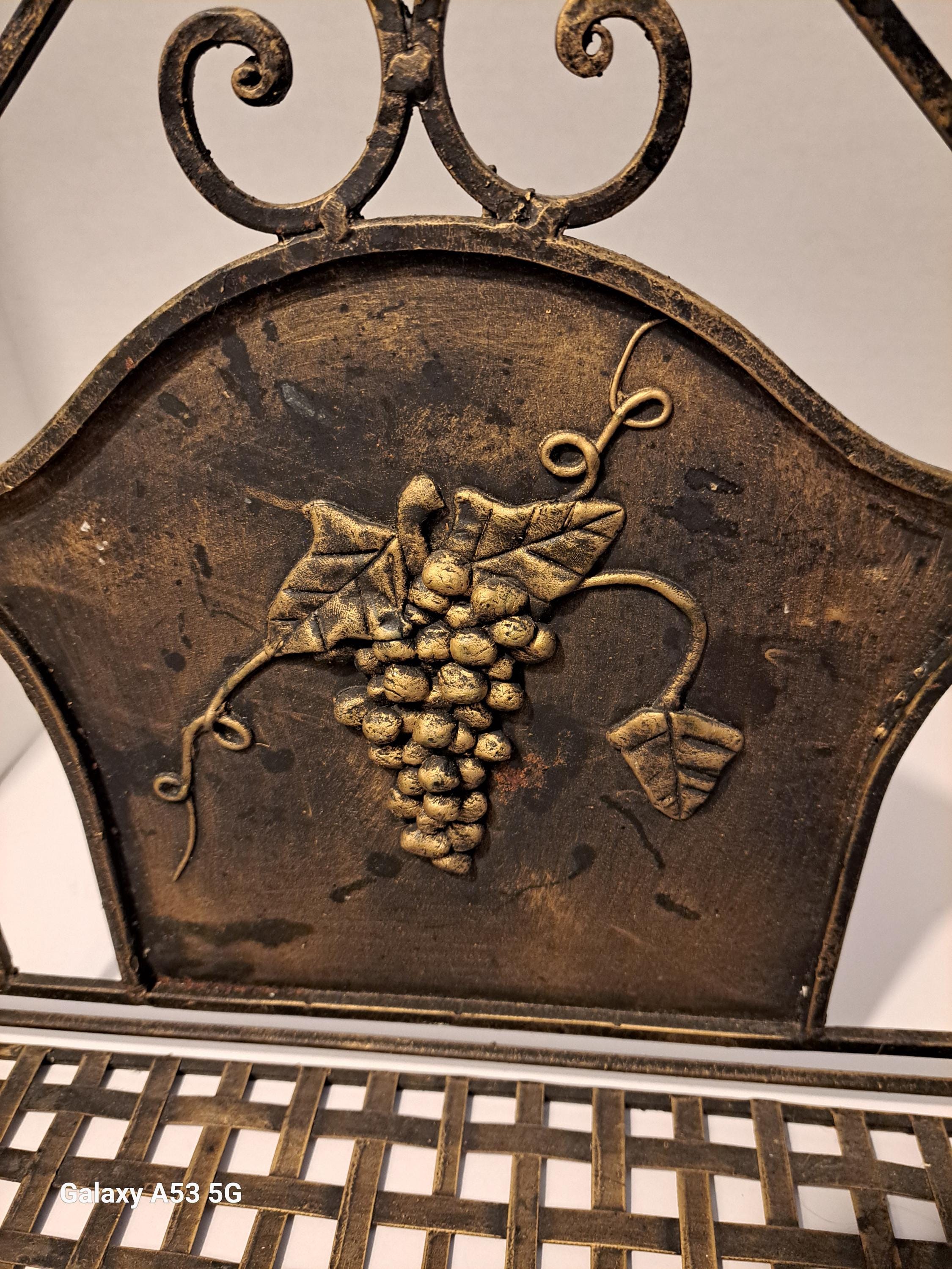 Metal Grape Wall Shelf - Etsy