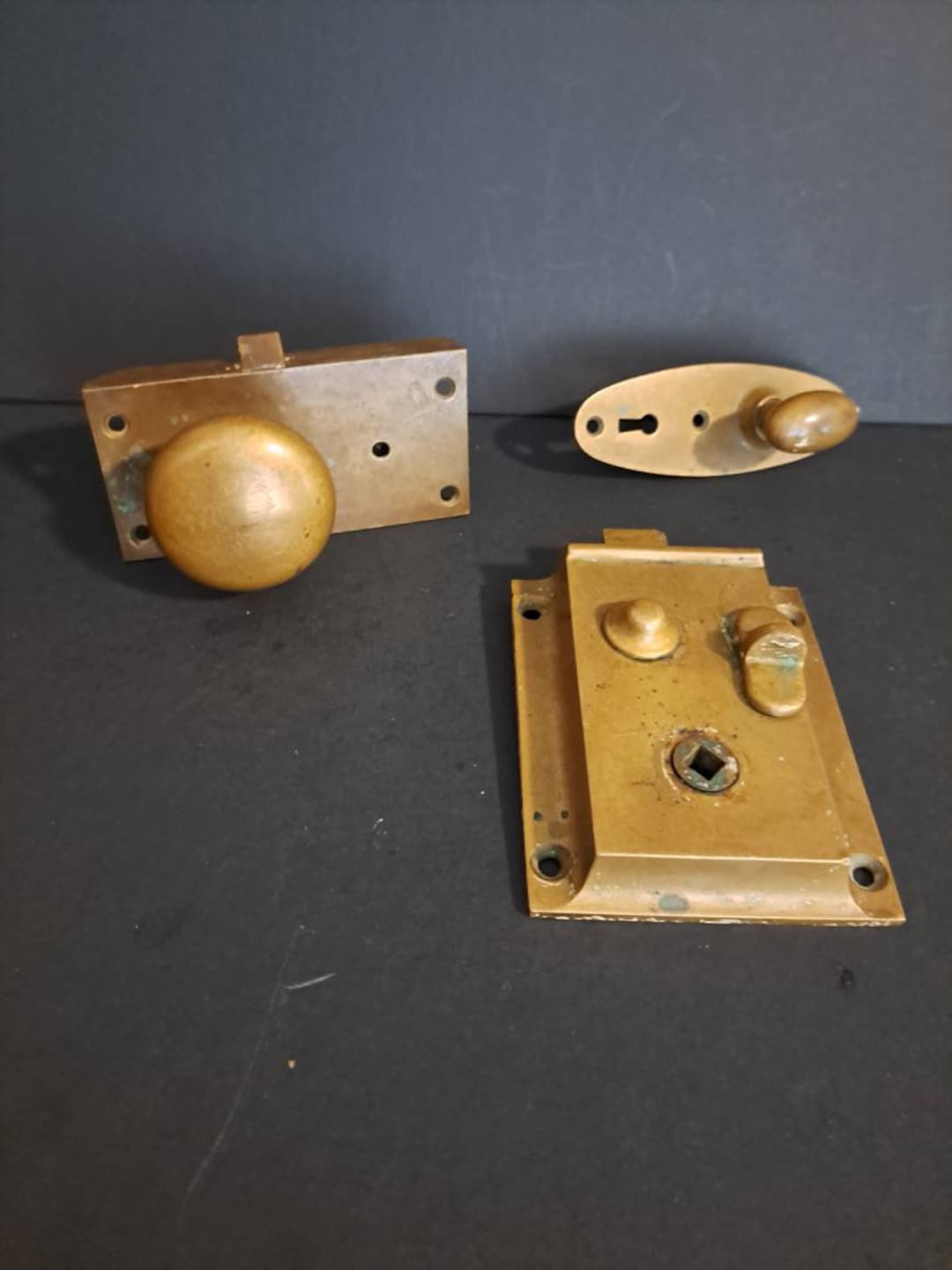 Vintage Door Knob Parts - Etsy