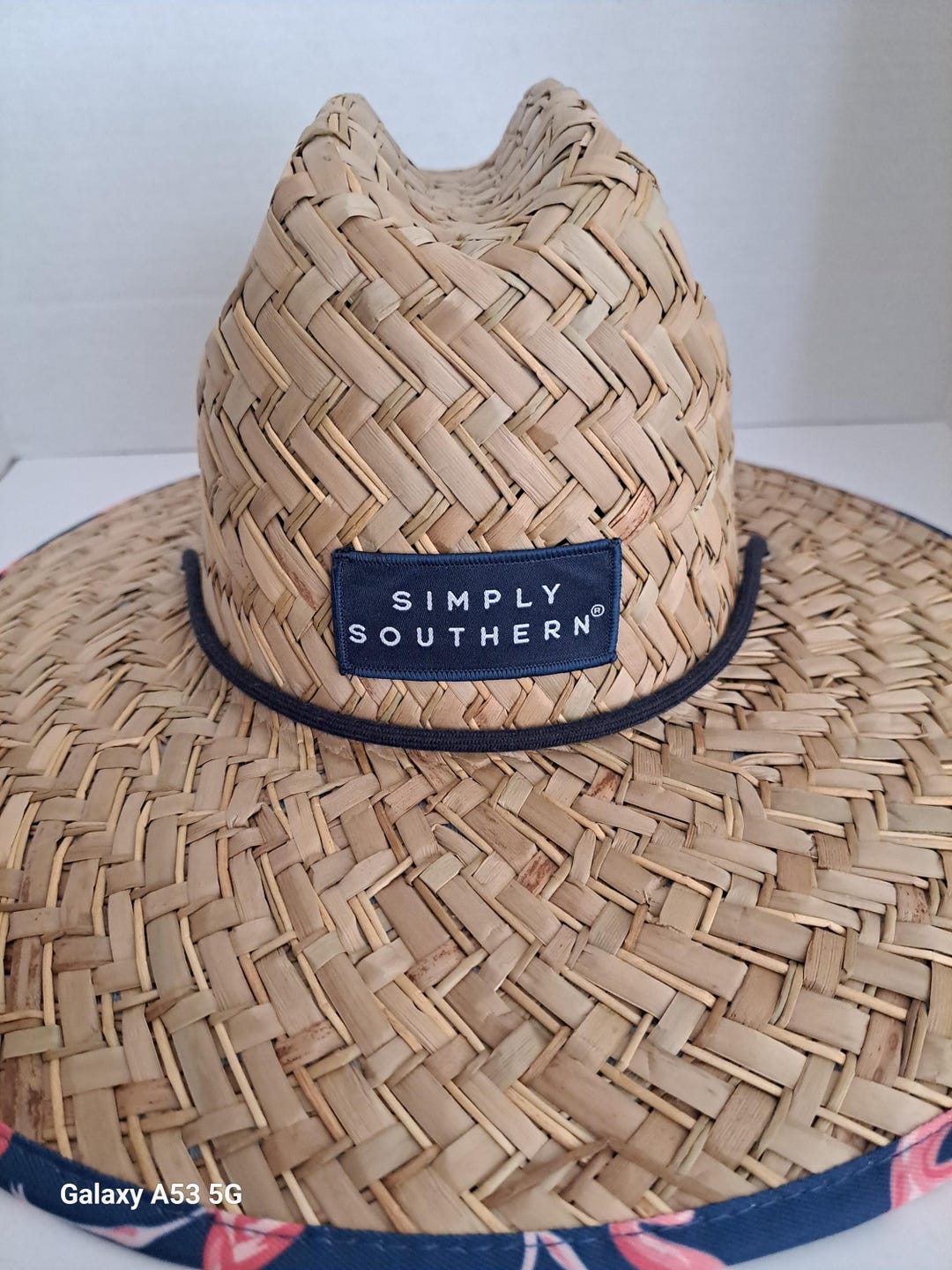 Simply Southern Flamingo Beach Straw Hat - Etsy