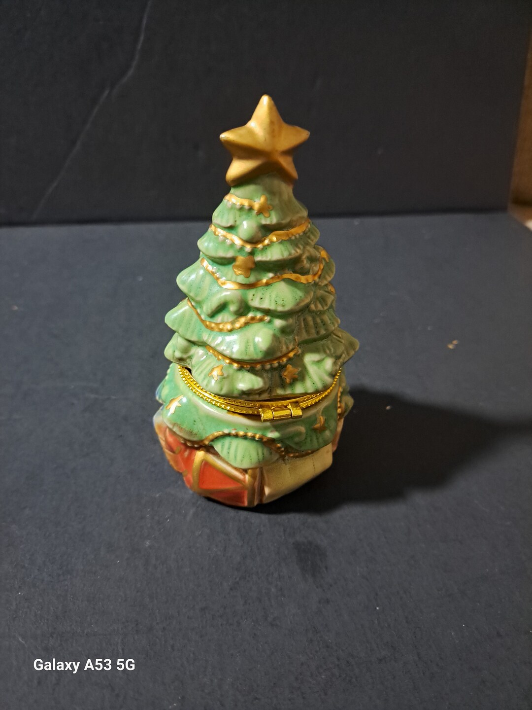 Christmas Tree Trinket Box - Etsy