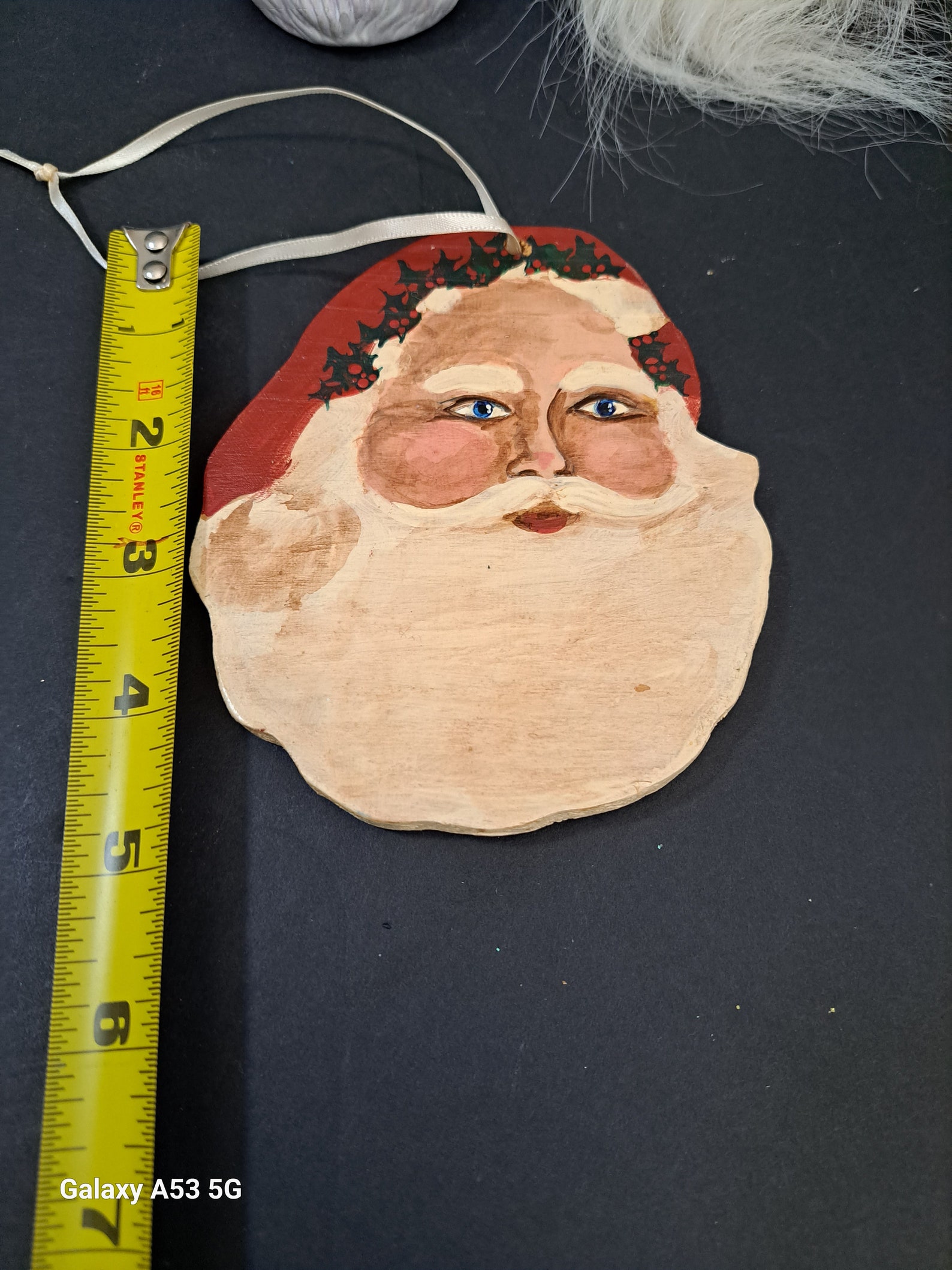 Santa Head Ornaments - Etsy