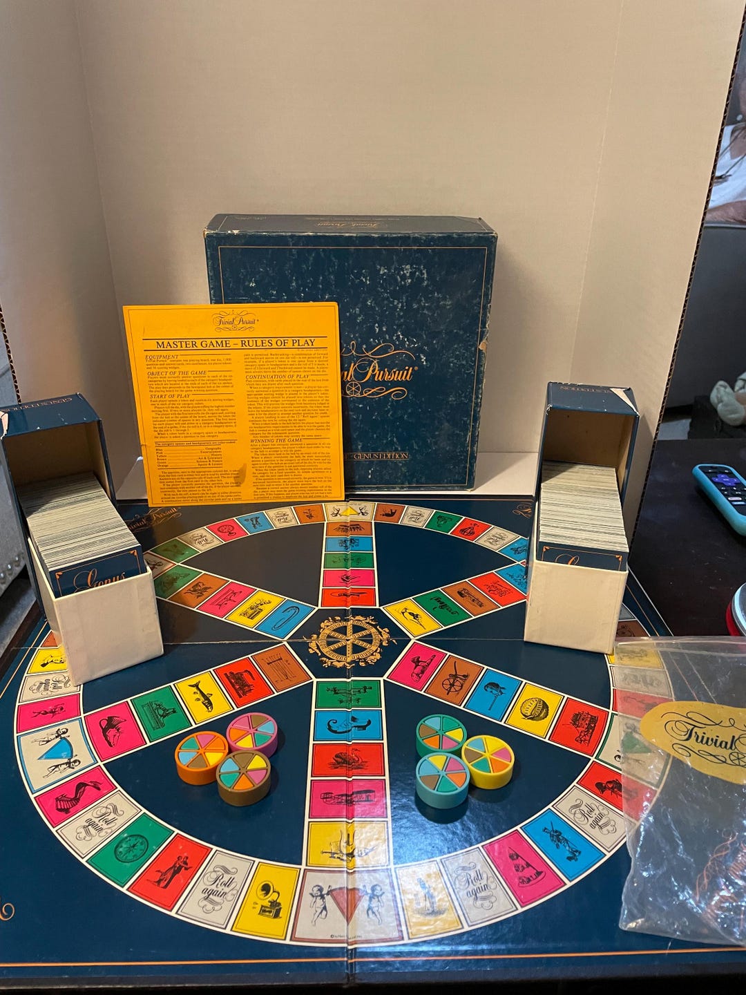 Trivial Pursuit Master Genius Edition 1981 - Etsy