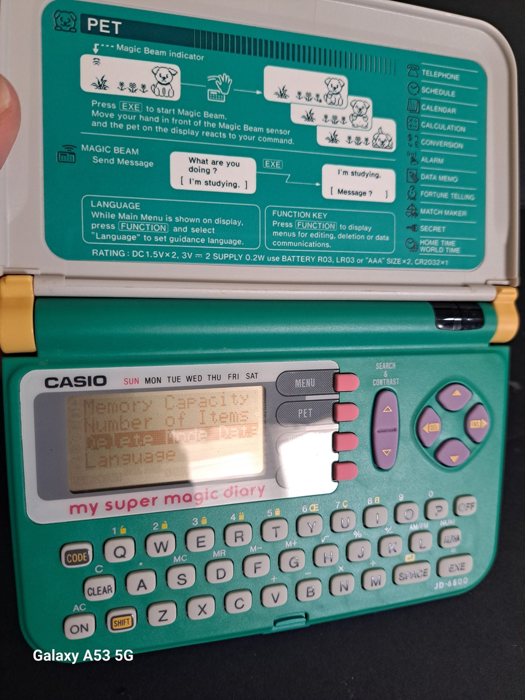 Casio My Super Magic Diary - Etsy